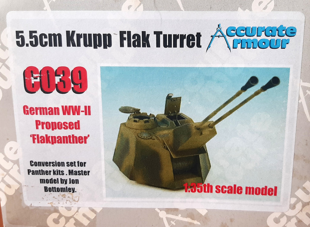 Accurate Armour 1/35 5.5cm Krupp Flak Turret – Modelnerds