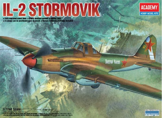 Academy 1/72 Ilyushin IL-2 Stormovik – Modelnerds