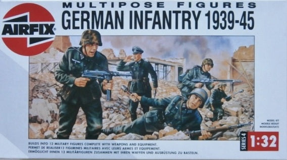 BONE YARD - Airfix 1/32 German Infantry Multipose – Modelnerds