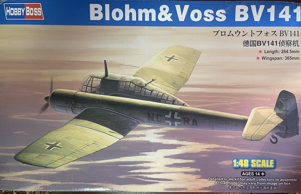 Hobbyboss 1/48 Blohm & Voss BV-141 – Modelnerds